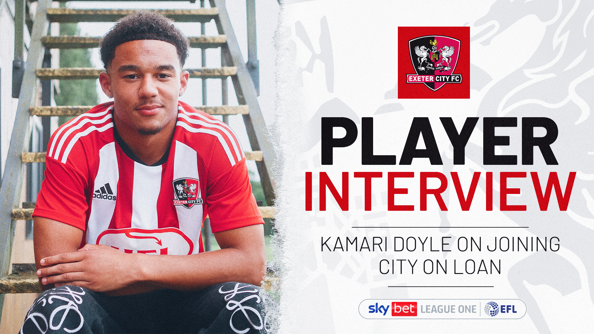 Kamari Doyle on signing for the Grecians | Exeter City F.C.